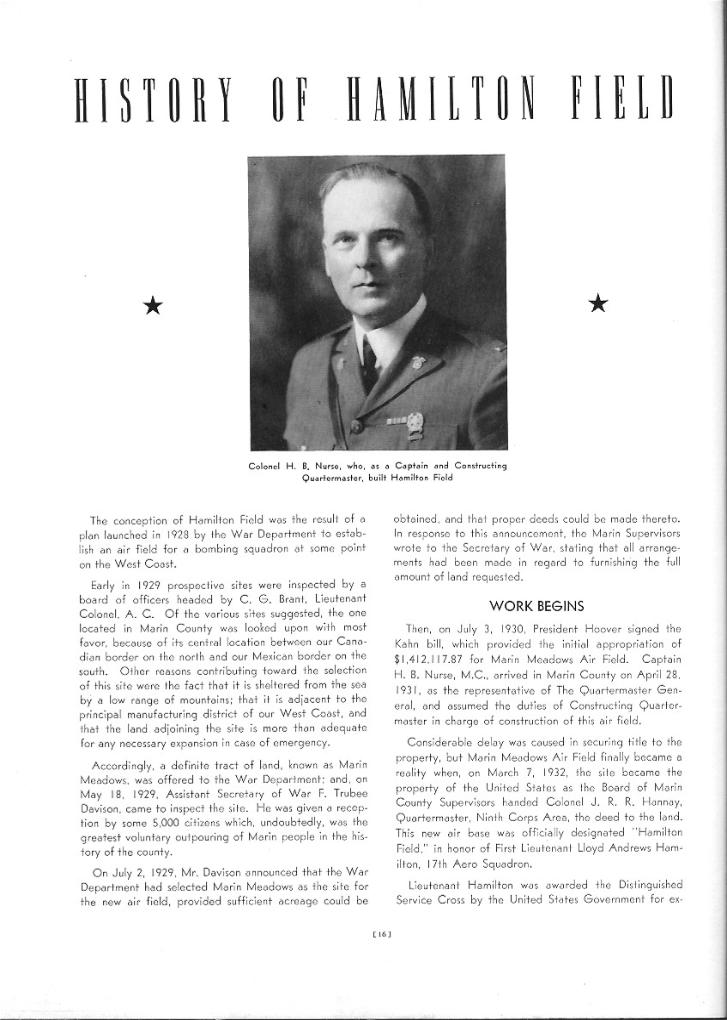 14th Pursuit Group 1941 yearbook Hamilton Field